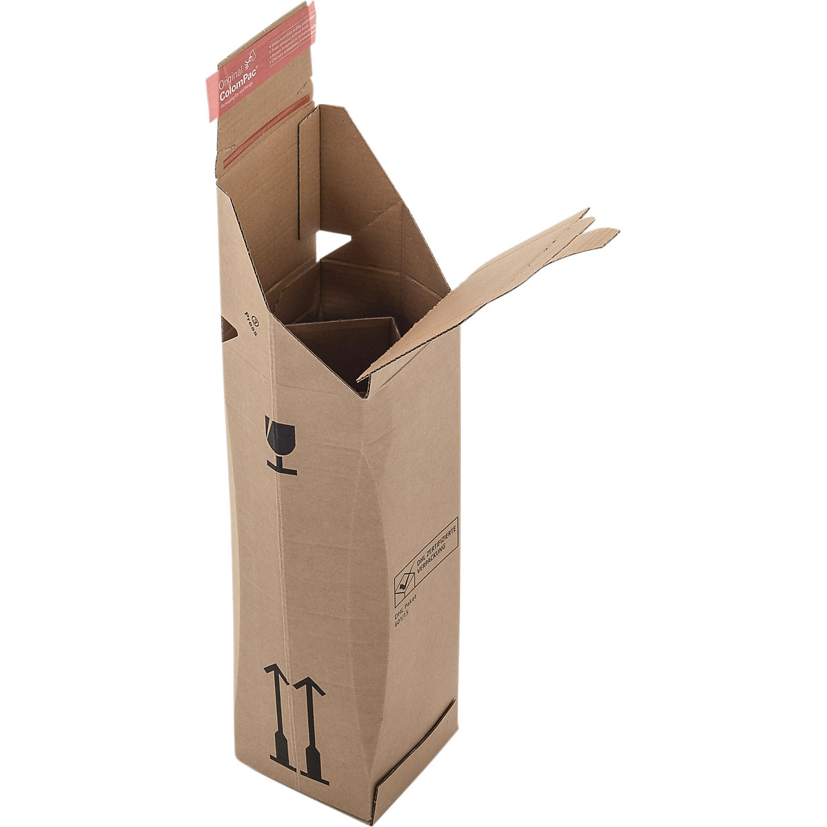 ColomPac® CP 181 Bottle Packaging Boxes | DHL Approved | BiGDUG
